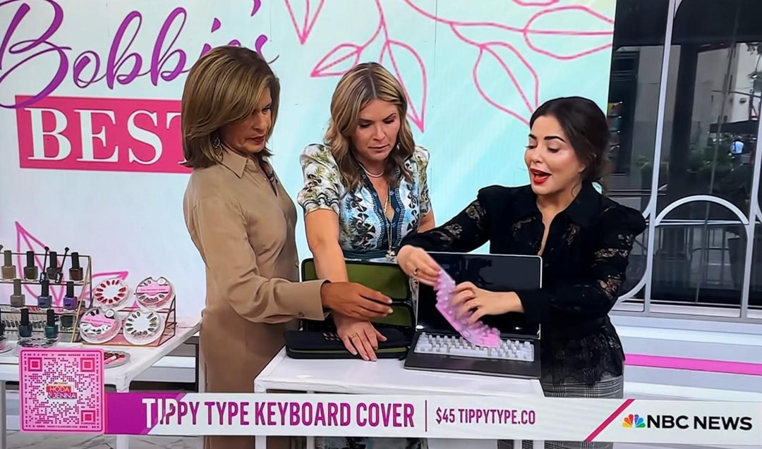 tippy type on the TODAY Show!
